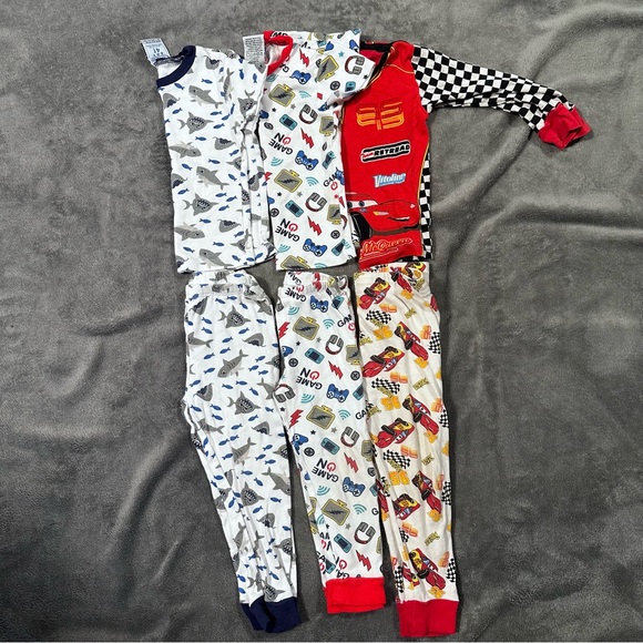Pajamas | Toddler Boys Pajamas 4t Bundle Of 3 Pjs | Poshmark